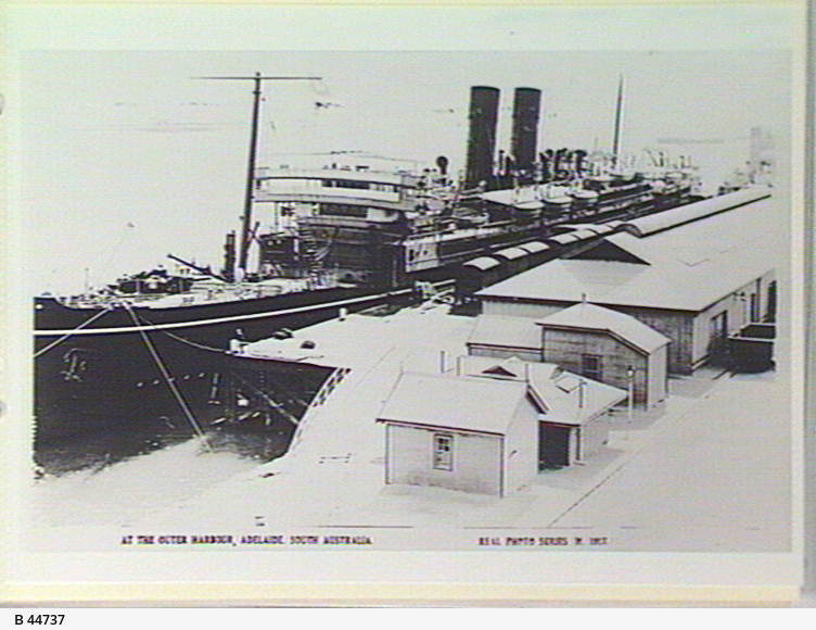 Wharf, Outer Harbor • Photograph • State Library of South Australia