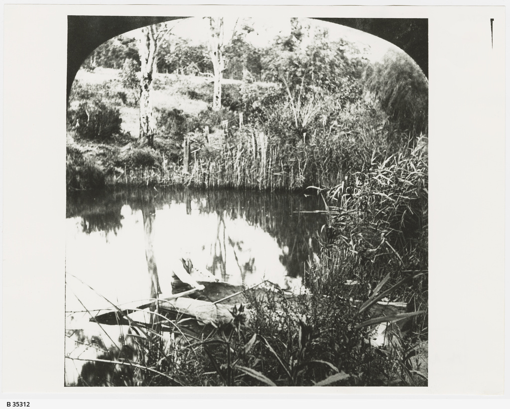 Onkaparinga River, Hahndorf • Photograph • State Library of South Australia