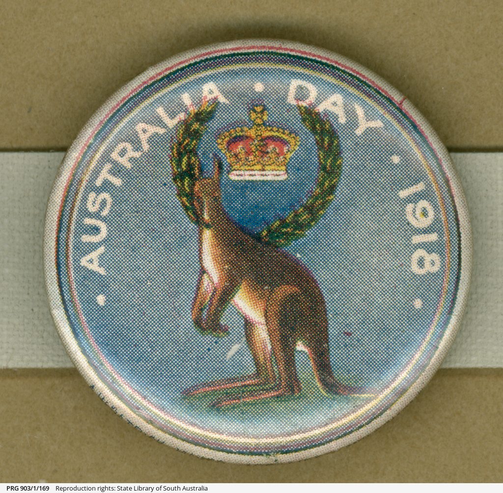 World War I badges • Realia • State Library of South Australia