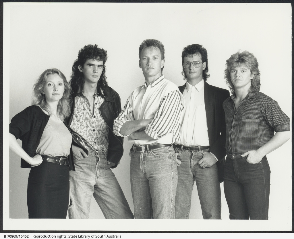 The Redgum line-up (from left) Verity Truman, Darren Deland, Hugh ...