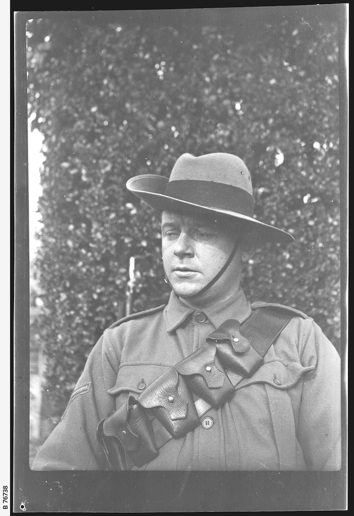 Soldier 'Tom', in military uniform • Photograph • State Library of ...