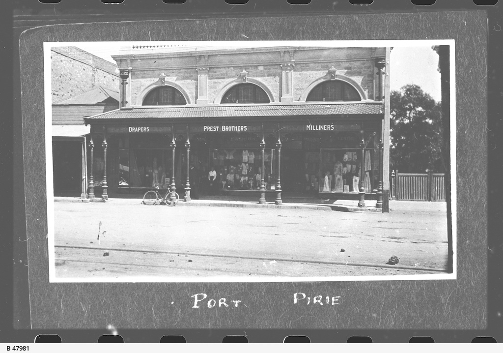 Prest Brothers Shop, Port Pirie • Photograph • State Library of South ...