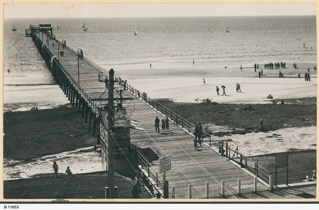 Jetty, Largs Bay • Photograph • State Library of South Australia