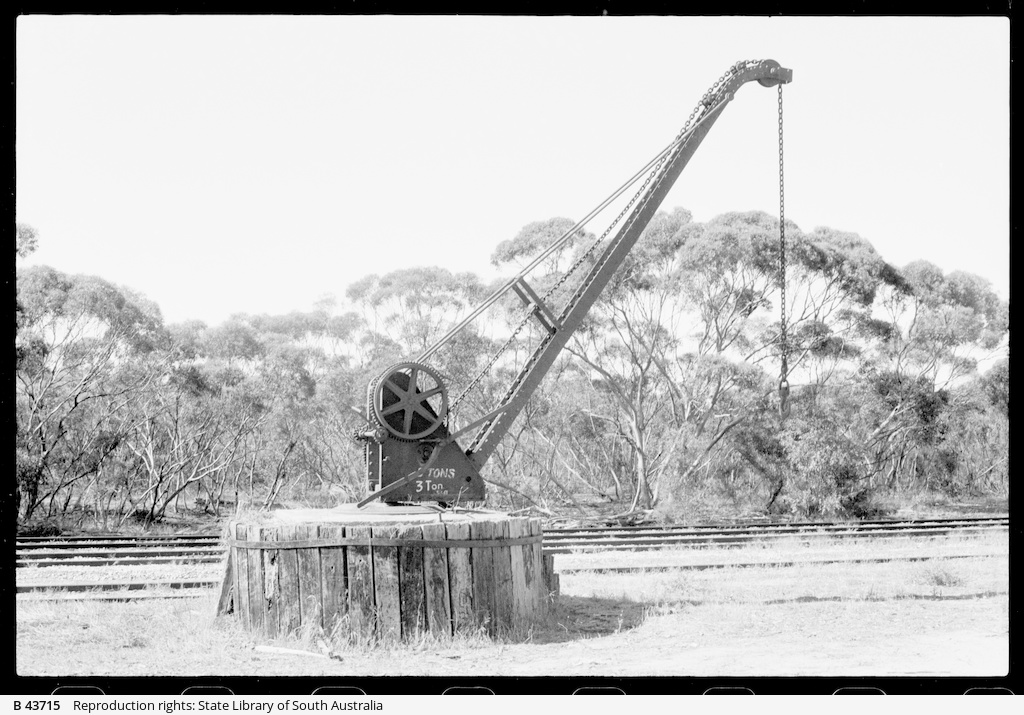 Railway Yard, Jabuk • Photograph • State Library of South Australia