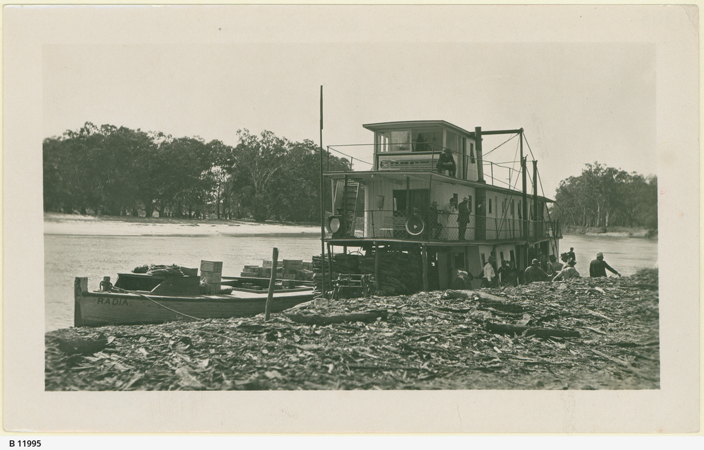 River steamer "Corowa" • Photograph • State Library of South Australia