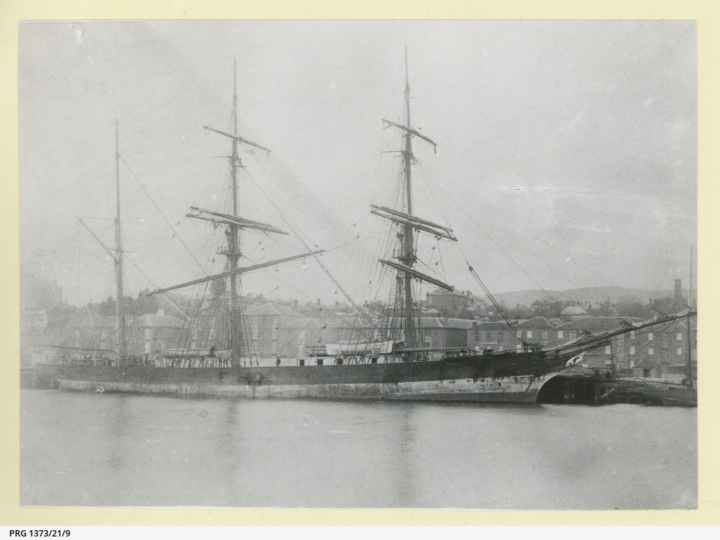 The 'Stuart' at Hobart • Photograph • State Library of South Australia