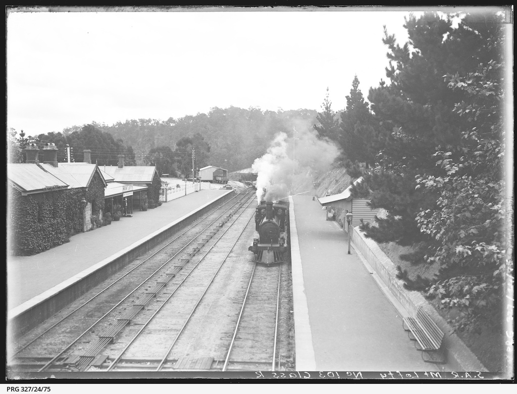 R Class locomotive No.103 • Photograph • State Library of South Australia