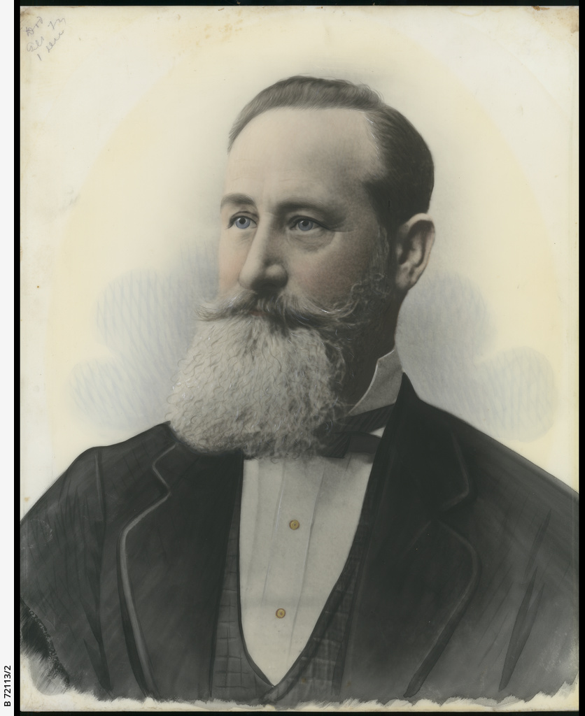 Portrait of an unidentified man • Photograph • State Library of South ...