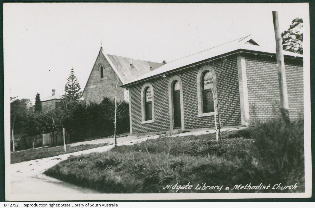 Aldgate Institute Library • Photograph • State Library of South Australia