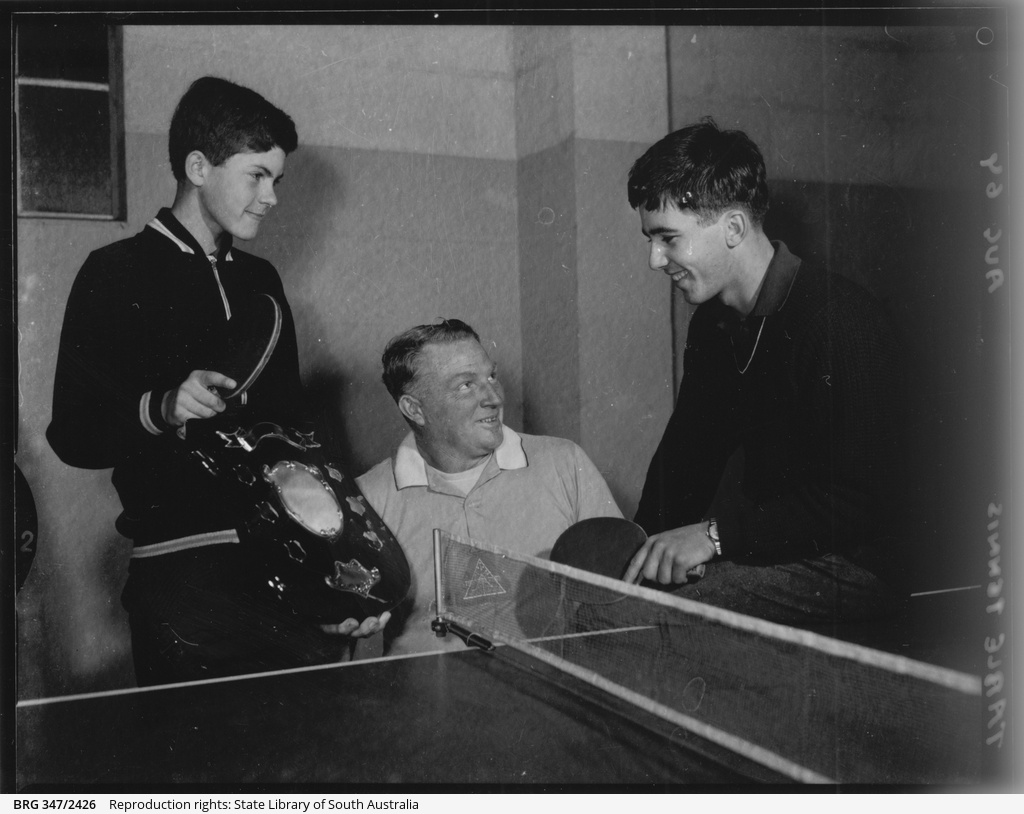 Table Tennis • Photograph • State Library of South Australia