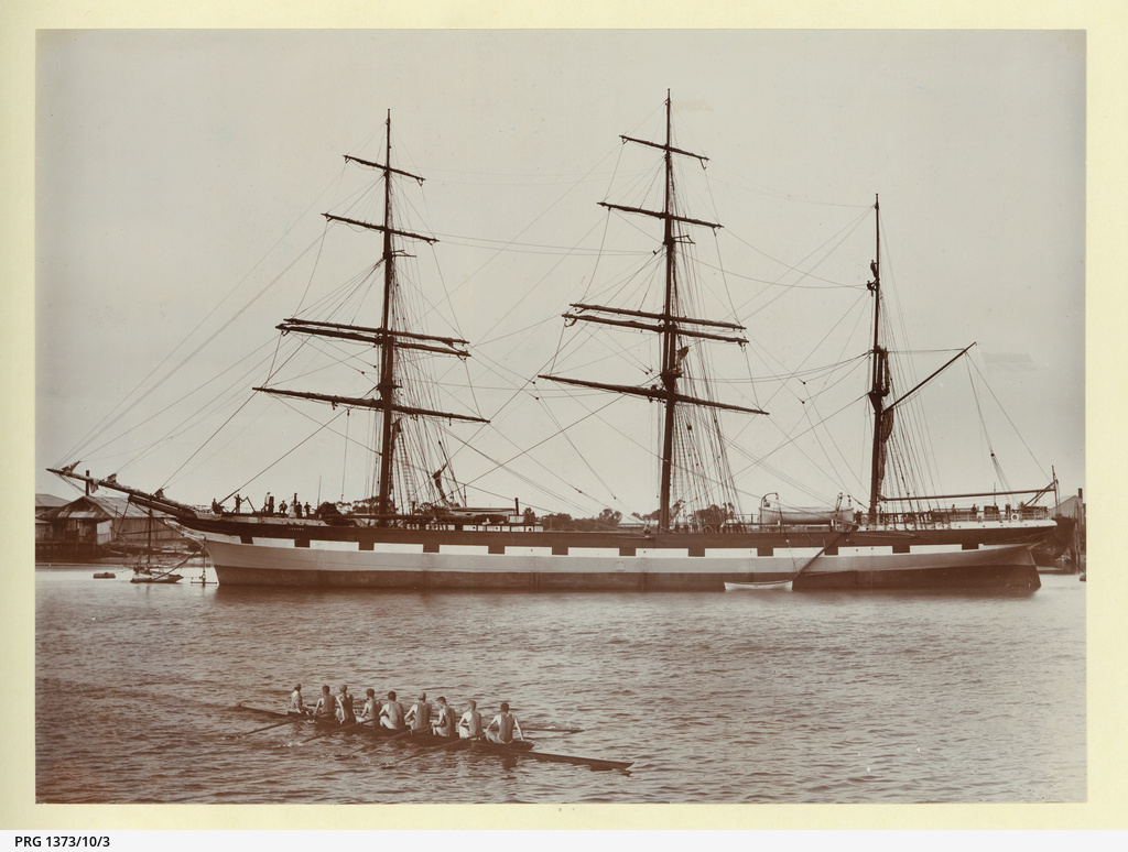 The 'Lochee' in an unidentified port • Photograph • State Library of ...
