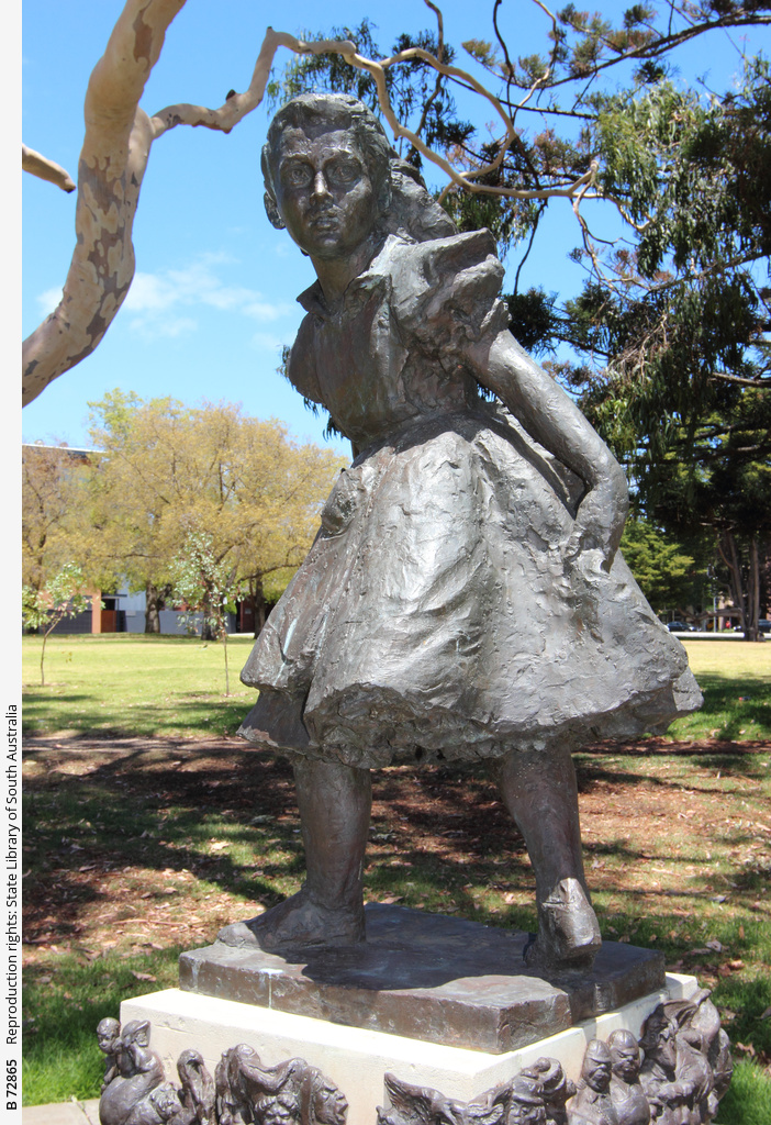 Statue of Alice • Photograph • State Library of South Australia
