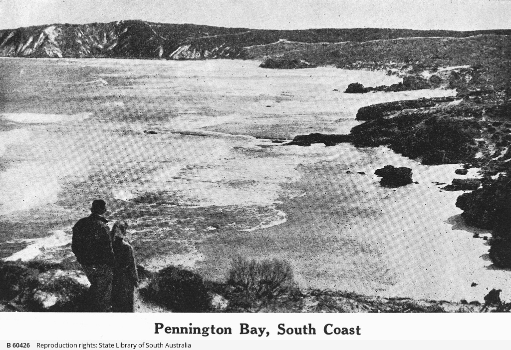Pennington Bay on Kangaroo Island • Photograph • State Library of South ...