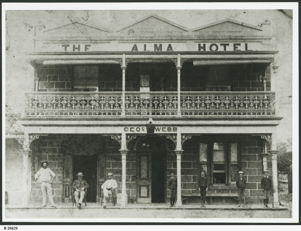 Alma Hotel, Willunga • Photograph • State Library of South Australia