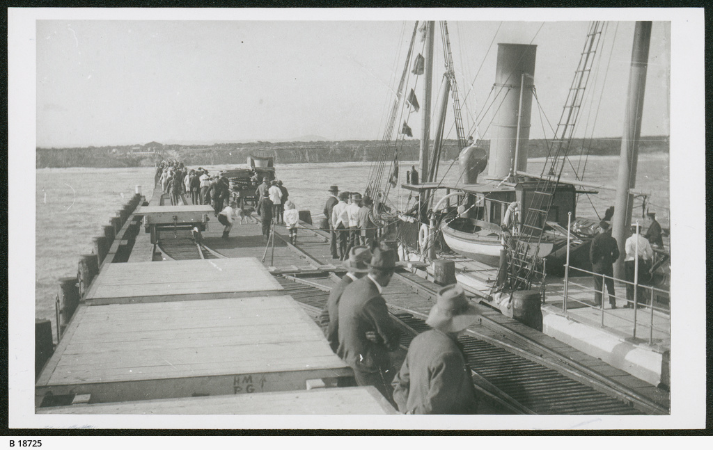 Opening of Port Gibbon Jetty • Photograph • State Library of South ...