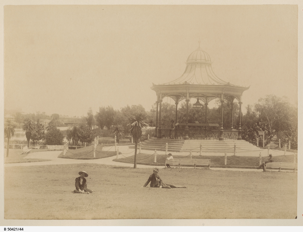 Views of early Adelaide : Rotunda in Elder Park • Photograph • State ...
