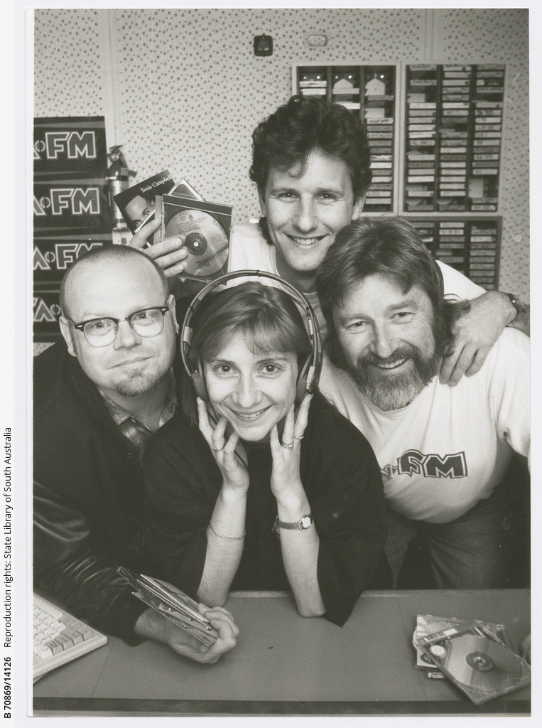 SA-FM Morning Crew (left to right), Steve Bedwell, Toni Tenaglia, Adam ...