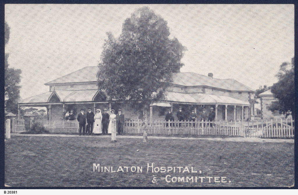 Hospital at Minlaton • Photograph • State Library of South Australia