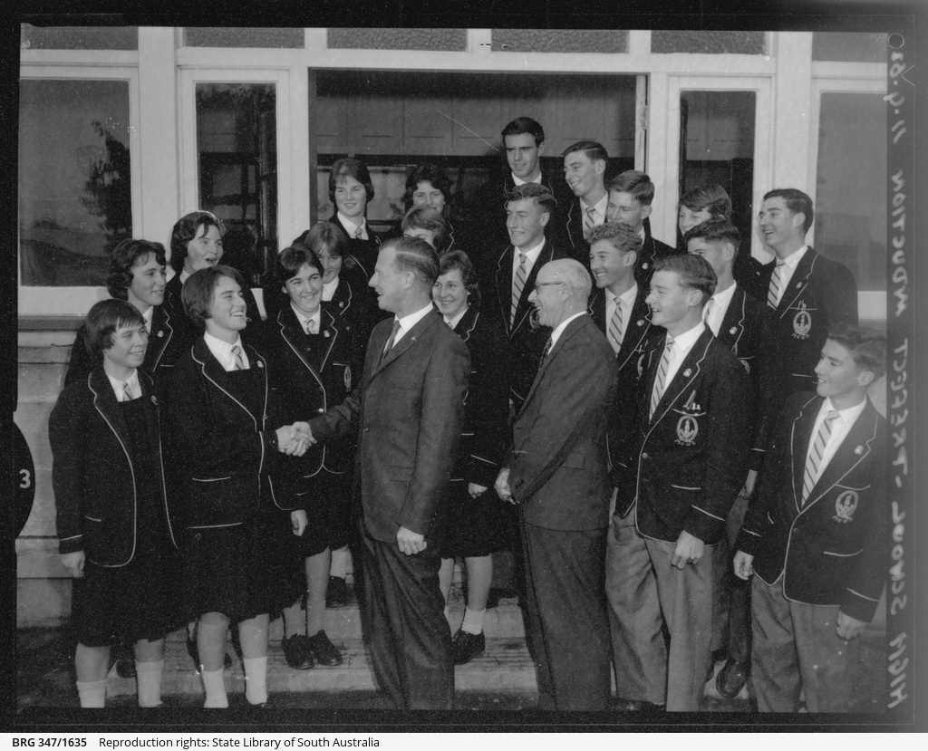 High School - Prefect Induction • Photograph • State Library of South ...