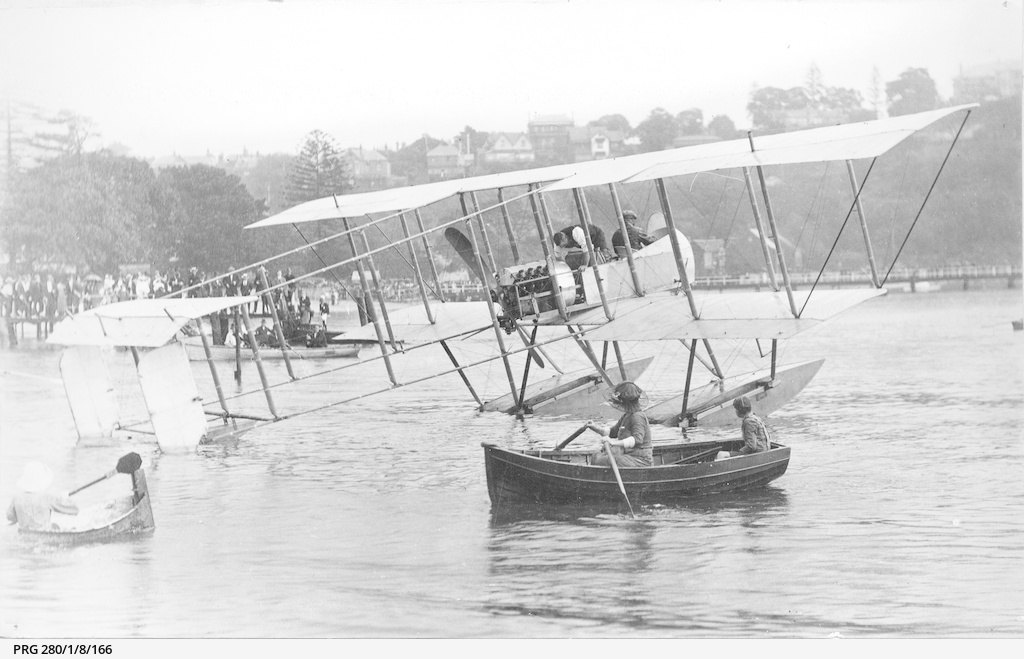 First seaplane in Australia • Photograph • State Library of South Australia