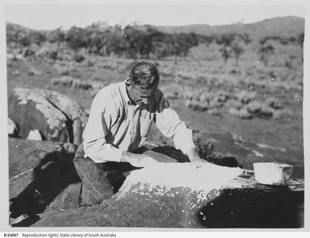 C. P. Mountford at Panaramitee • Photograph • State Library of South ...