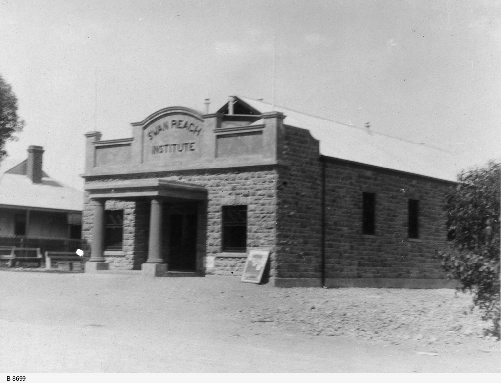 Institute, Swan Reach • Photograph • State Library of South Australia