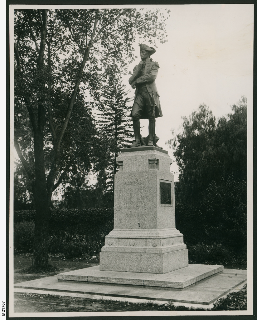 Flinders Statue • Photograph • State Library of South Australia