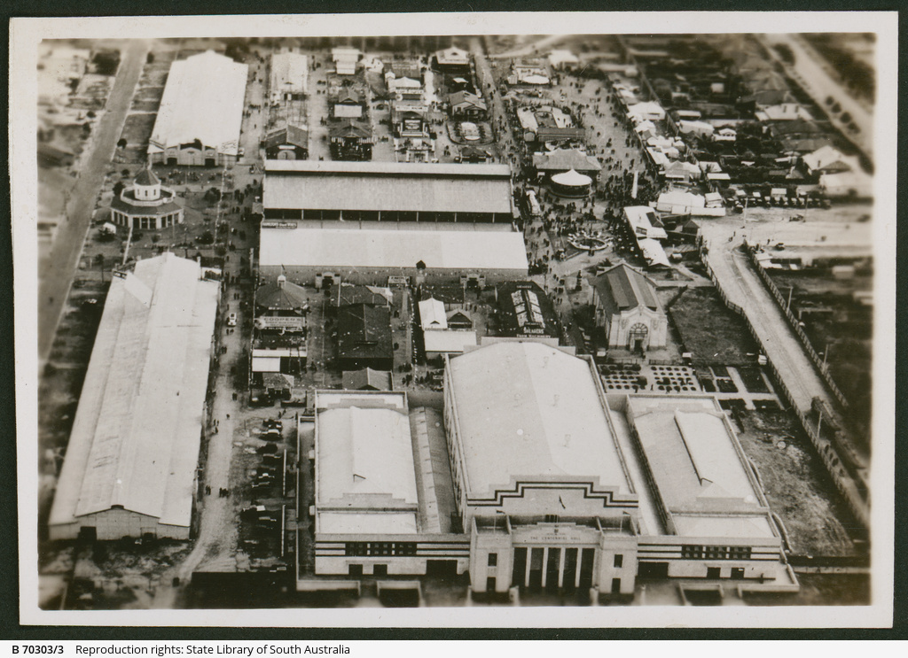Aerial view of Wayville Showgrounds • Photograph • State Library of ...