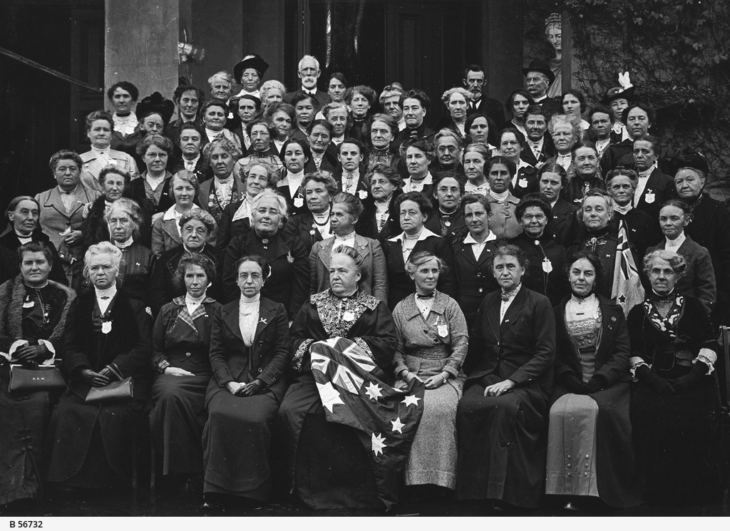 Woman's Christian Temperance Union members • Photograph • State Library ...