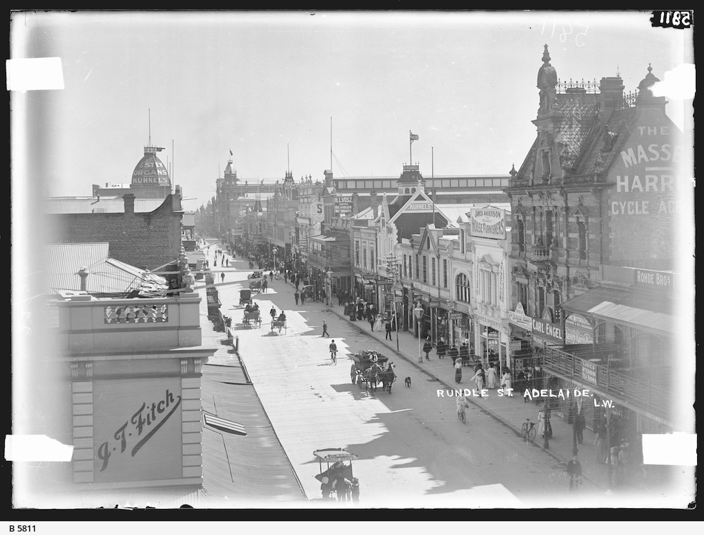 Rundle Street, Adelaide • Photograph • State Library of South Australia