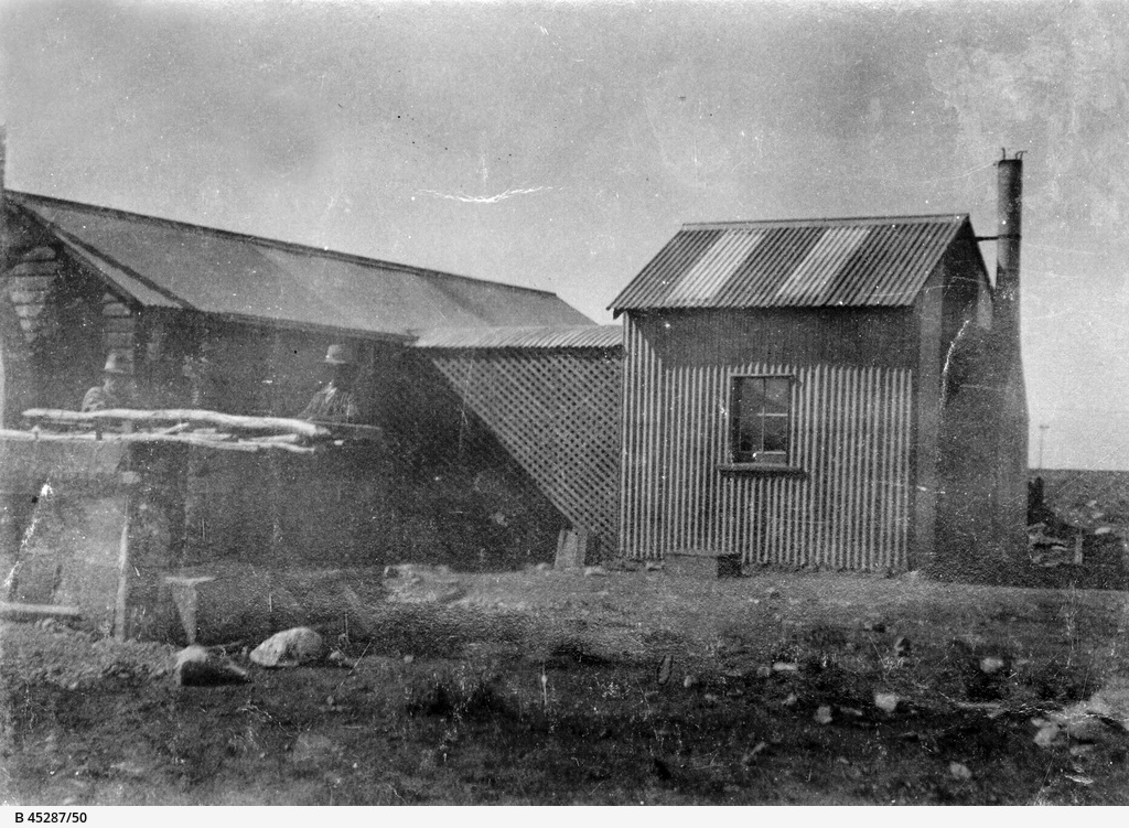 Views of Ooldea : buildings • Photograph • State Library of South Australia