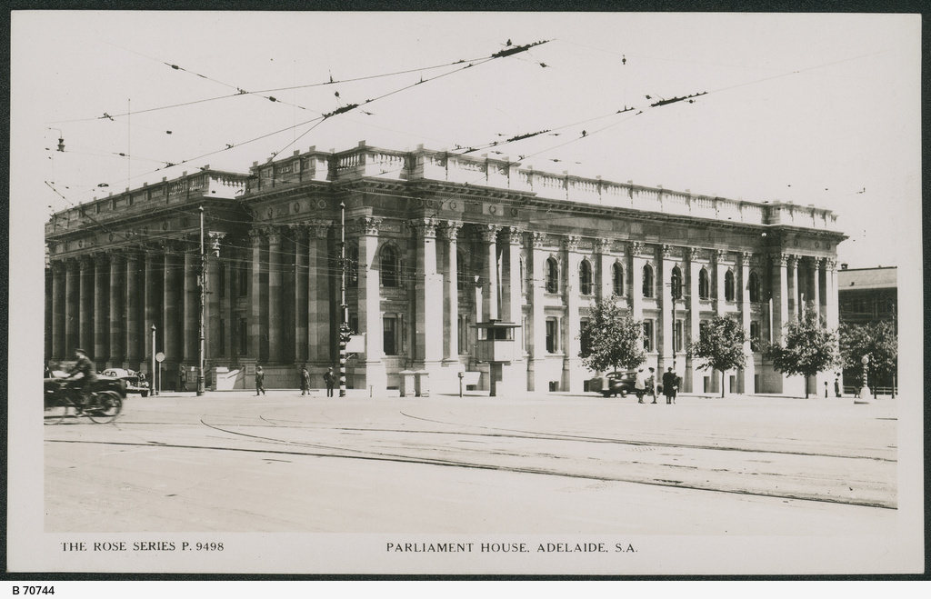 Parliament House, Adelaide, SA • Photograph • State Library of South ...