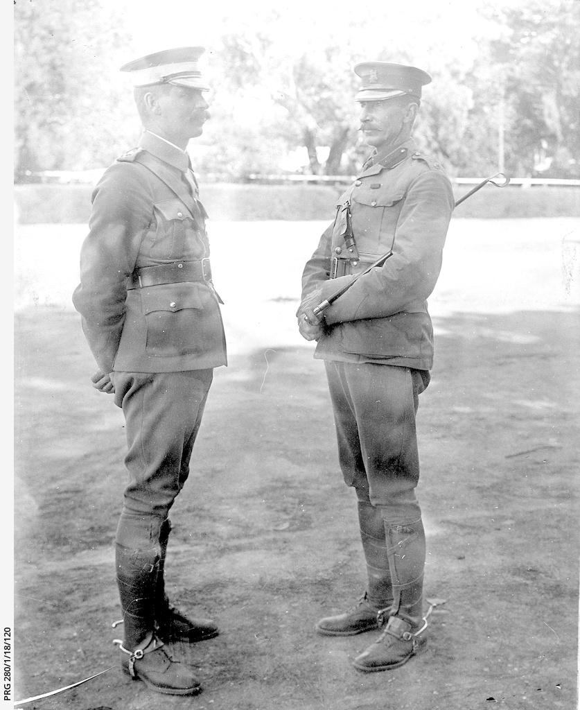 Colonel Weir and Captain Rowell • Photograph • State Library of South ...