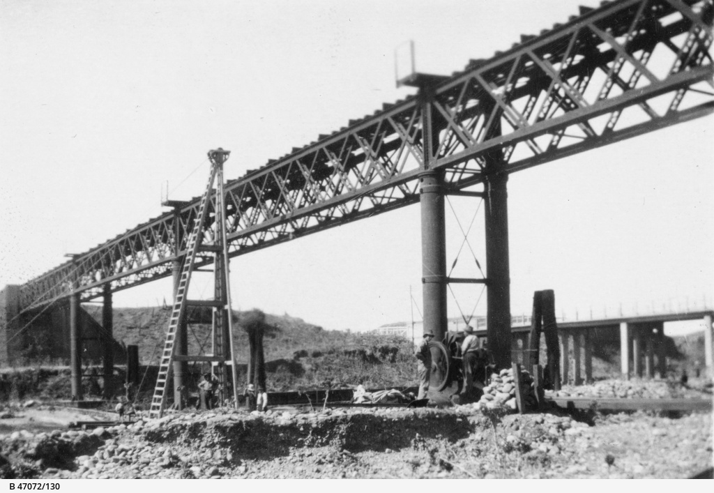 Two bridges at Yacka • Photograph • State Library of South Australia