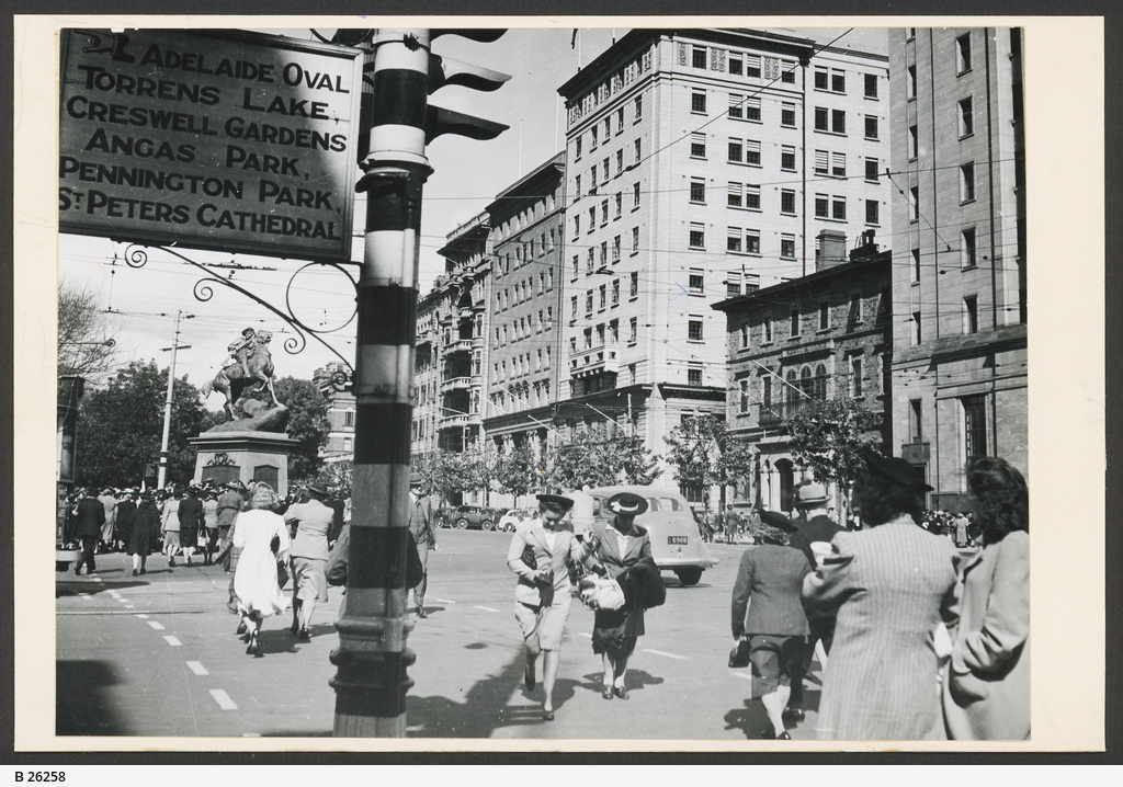 North Terrace • Photograph • State Library of South Australia
