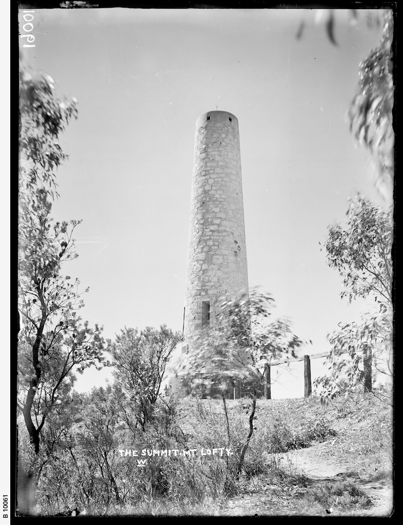 Flinders Column, Mount Lofty • Photograph • State Library of South ...