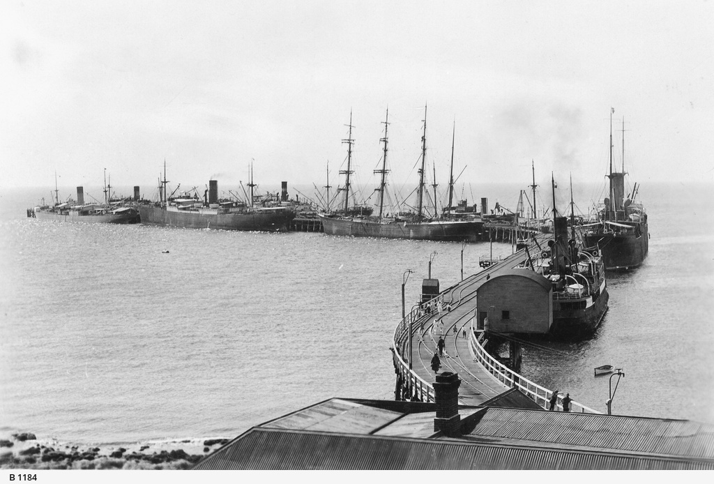Wallaroo Jetty • Photograph • State Library of South Australia