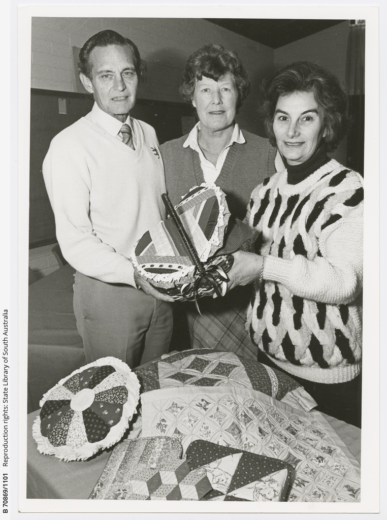 Winsome Alexander-Temby shows some of the intricate craftwork created ...