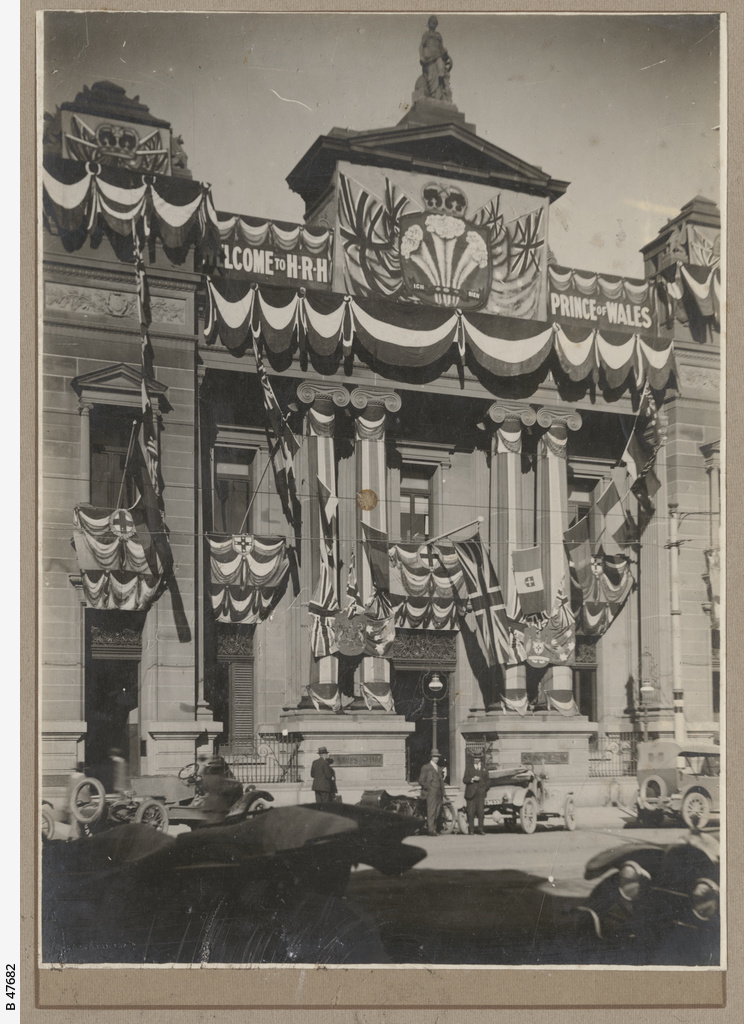 Flag decoration • Photograph • State Library of South Australia