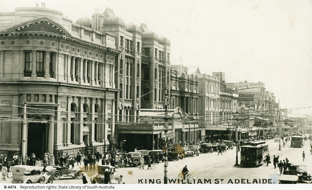 King William Street, Adelaide • Photograph • State Library of South ...