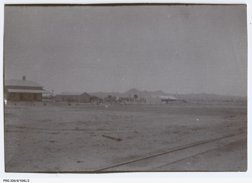 Station buildings near Cockburn • Photograph • State Library of South ...