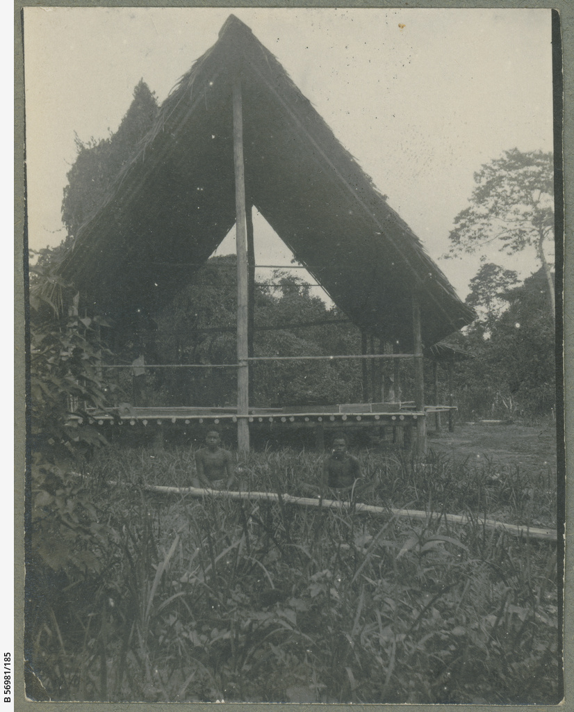Open sided structure • Photograph • State Library of South Australia