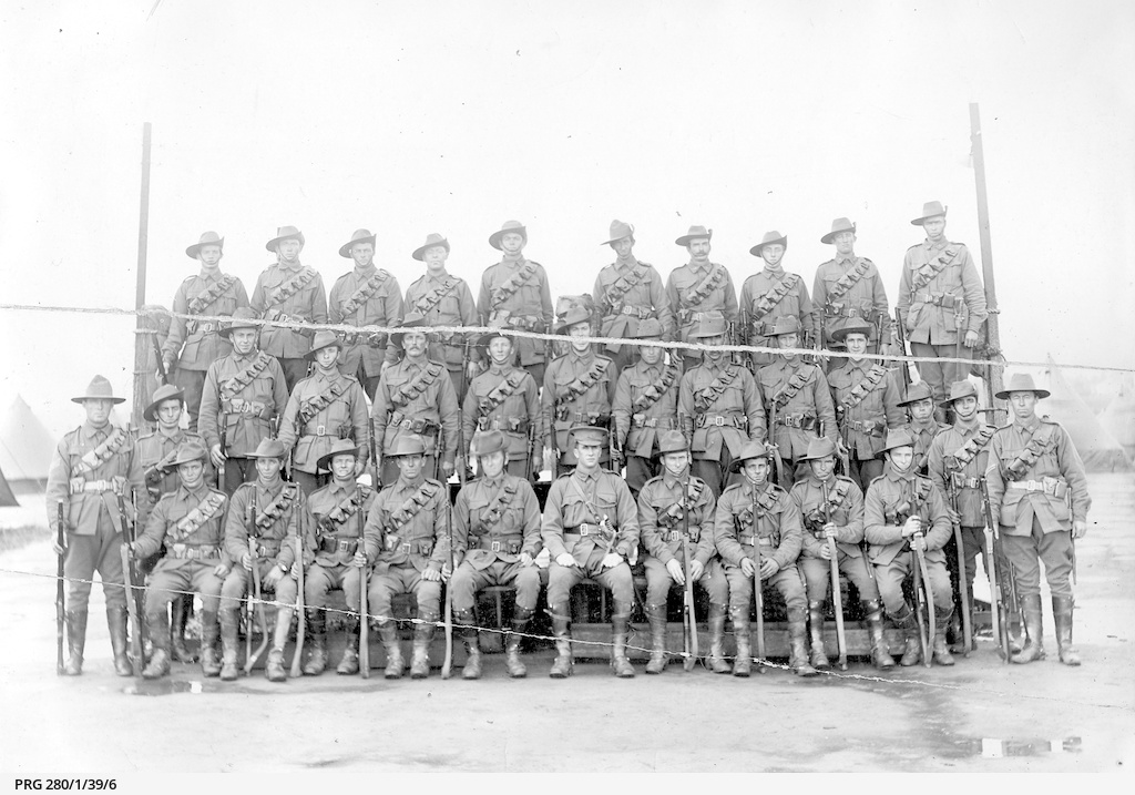 Soldiers of the 9th Light Horse Regiment • Photograph • State Library of South Australia